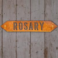 China Corten Steel Wall Art Barn Sign House Number 1.5mm Thickness Custom Size for sale