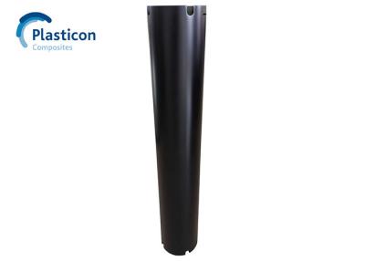 China Black FRP Pipe 1 Inch -24 Inch Fiber Reinforced Plastic Pipe for sale