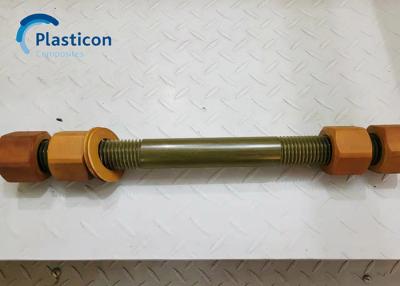 China Fiber Reinforced Plastic Hex Bolt FRP Bolt For Structural Applications for sale