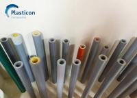 China Customized Glassfiber Tube Grey Orange Electrical Wire Insulation Tube for sale