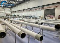 China Filament Winding FRP Pipe 2.5mm Glass Reinforced Pipe Corrosion Resistance for sale
