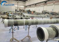 China Corrosion Resistance GRP Pipe ASME Marine Fiberglass Exhaust Tube for sale