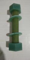 China Aging Resistance FRP Hex Head Bolts Metric Thread Smooth Surface for sale