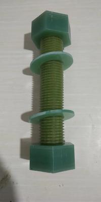 China Aging Resistance FRP Hex Head Bolts Metric Thread Smooth Surface for sale