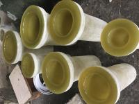 China PN6-PN16 GRP Plastic Pipe Flange With Stub Flange And Grinding for sale