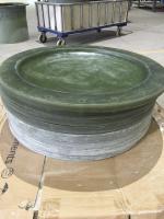 China Green FRP Chamber Cover Fiber Reinforced Plastic High Impact Resistance for sale