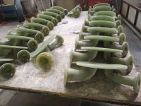China Polyester Resin GRP Plastic Flanges DN25 With Bolting Connection for sale