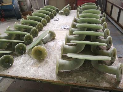 China Polyester Resin GRP Plastic Flanges DN25 With Bolting Connection for sale