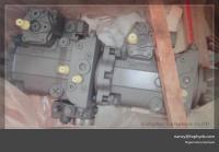 China Rexroth Hydraulic Piston Pumps A4VG125+A4VG125+A10VSO28 for concrete pump for sale