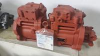 China Kawasaki KPM K3V63DT-1R7R-2N02-1V hydraulic piston pump double pump for excavator for sale