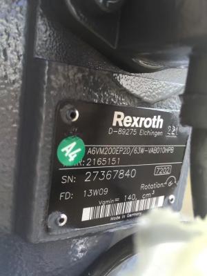 China Rexroth A6VM200EP2D/63W-VAB010HPB Hydraulic Piston pump motor for sale