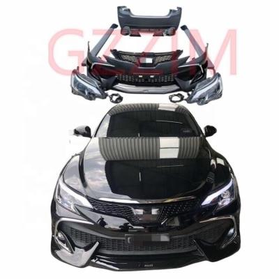 China Front And Rear Bumper Grille Side Skirt Body Kits For Mark X Reiz 2017-2019 for sale