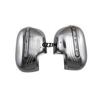 China Stylish Black Chromed Rear view Mirror Side Mirror Cover for Nissan NAVARA NP300 2015 for sale