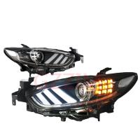 China Mazda Atz Atenza 2014-2015 ABS Plastic LED Front Light Parts Head Lamp for sale