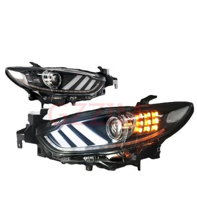China Mazda Atz Atenza 2014-2015 ABS Plastic LED Front Light Parts Head Lamp for sale