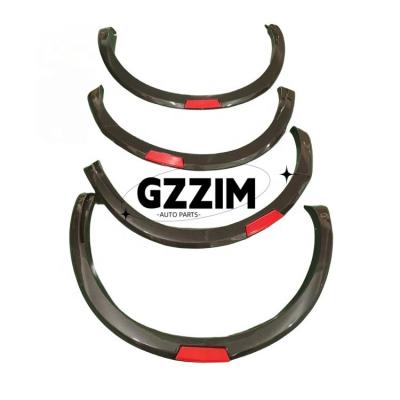 China Car Accessories Carbon Fiber Slim Fender Flare For NP300 Navara Frontier 2021 for sale
