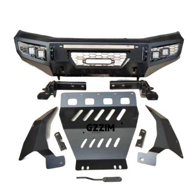 China High Light Fog Light Steel Front Bumper for Navara NP300 Frontier 2015 Original Fitment for sale