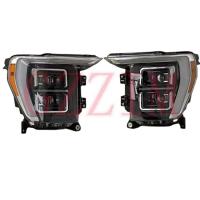 China Auto Parts ABS Plastic LED Front Light Parts Head Lamp For Ford F150 2021 for sale