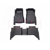 China Custom Fit 5D Floor Mats For Isuzu D-Max Sports Style Inner Accessories for sale