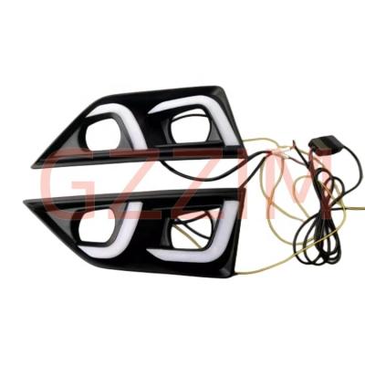 China ISUZU DMAX 2017 2018 2019 4x2 Car Light LED Fog Lamp Fog Light Cover for sale