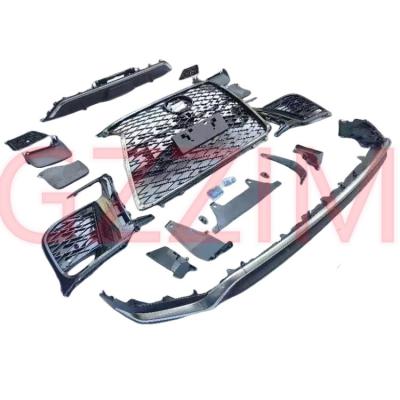 China Lexus LX600 Factory Auto Parts Front Black Grille Middle Grille Kit Bodykit for sale