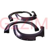 China ABS Plastic Black Wheel Arch Fender Flares For DMAX 2012-2015 for sale