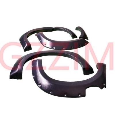China ABS Plastic Black Wheel Arch Fender Flares For DMAX 2012-2015 for sale
