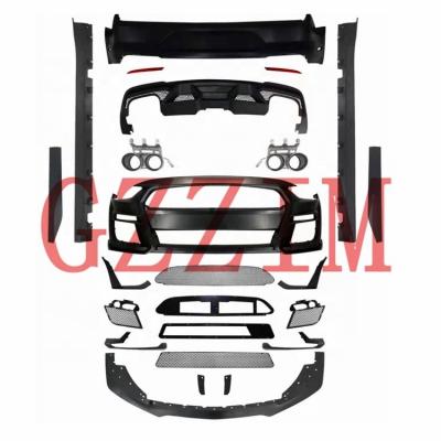 China Ford Mustang 2018-2020 Change To CT500 Car Front Rear Bumpers Body Kit for sale