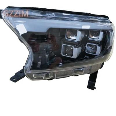 China 4 Eye LED HeadLight For Everest Ranger T7 T8 2015 2016 2017 2018 Bulb Type LED for sale