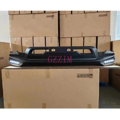 China Black Front Bumper Monalisa car Body Kit With Light For Toyota Hilux Rocco 2021 for sale