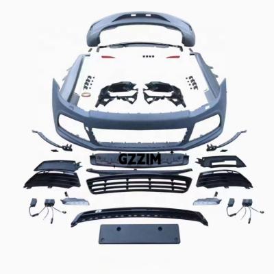 China VW Scirocco 2009 Front Rear Plastic Car Body kit Full Set Black Custom Color for sale