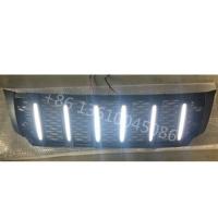 China Modified LED Front Middle Grille Customization Part For Nissan NP300 2015-2016 for sale