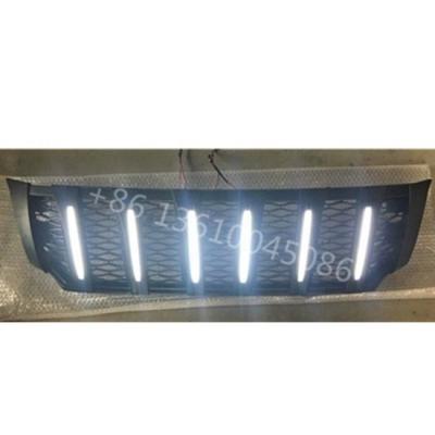 China Modified LED Front Middle Grille Customization Part For Nissan NP300 2015-2016 for sale