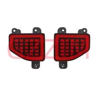 China Dynamic Turn Signal Reflector LED Bumper Light Rear Fog Lamp For Jeep Wrangler 2018-2022 for sale