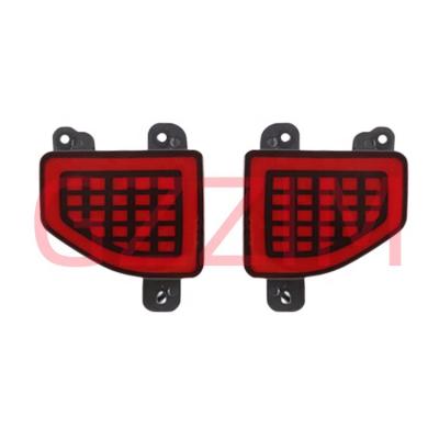 China Dynamic Turn Signal Reflector LED Bumper Light Rear Fog Lamp For Jeep Wrangler 2018-2022 for sale