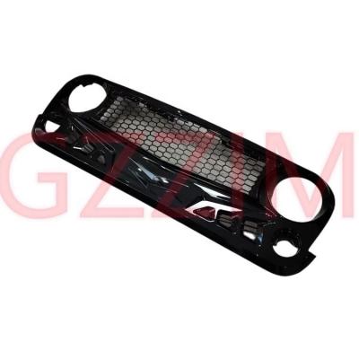 China Auto Middle Grille For Jeep Horse Herder JK 2007 ABS Plastic Front Bumper Grille for sale