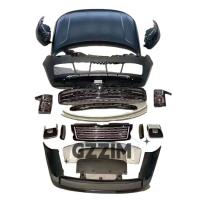 China Rang Rover L405 2023 Plastic Front Rear Bumper Grille Full Sets Bodykit Upgrade Parts for sale