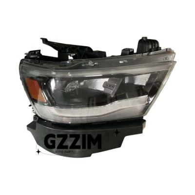 China Auto Parts ABS Plastic LED Front Light Parts Head Lamp For RAM 1500 2019 for sale