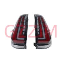 China Prado 2003-2009 Car LED Tail Light Black Yellow Toyota LED Tail Light Type 1 for sale