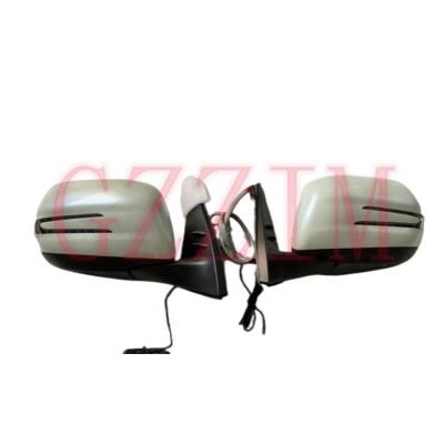 China 2016- ABS Plastic Side Mirrors Door Mirror Reversing Mirror With Steering Lamp For Prado Cruiser for sale