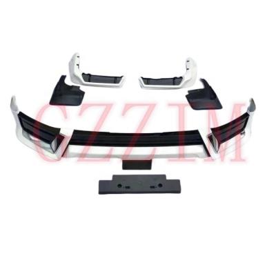 China GTS Plastic Front Rear Bumper Body Kit For Toyota Land Cruiser LC200 2016 Black/White for sale