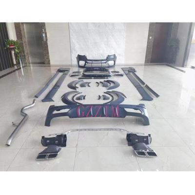 China Car Body Kit For Benz W907 Sprinter Front Lip Rear Diffuser Side Skirts Trunk Spoiler Wing Spoiler for sale