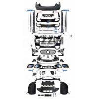 China W223 To AMG S63 Plastic Front Rear Bumper Grille Full Sets Bodykit for sale
