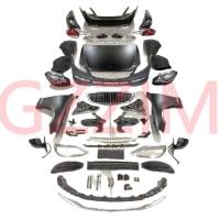 China W221 Upgrade To W222 Maybach Bodykit Front Rear Bumper Grille Hood Body Kits for sale