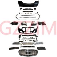 China Car Body Kits Mercedes-Benz W213 Upgrade To Maybach Front Rear Bumper Grille for sale