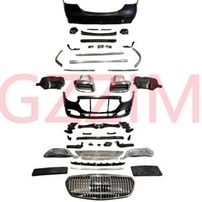 China Car Body Kits Mercedes-Benz W213 Upgrade To Maybach Front Rear Bumper Grille for sale