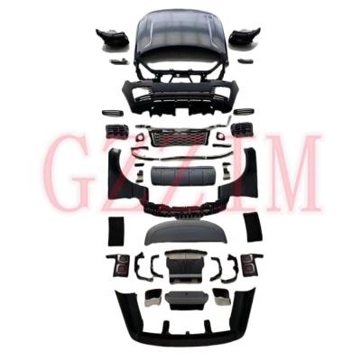 China Car Body Kit Vogue 2002-2012 To 2022 Plastic Front Rear Bumper Grille Light Upgrade Kit for sale