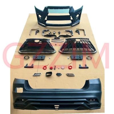 China 2009-2011 Highlander Body Kit Car Grille Front Rear Bumper for sale