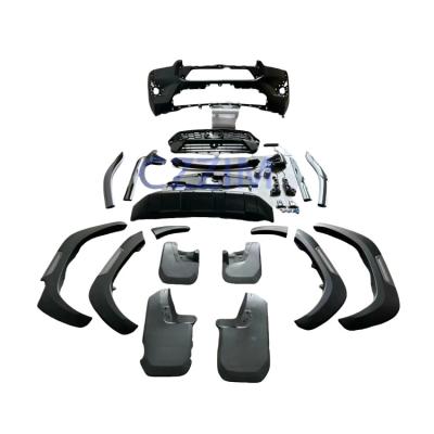 China Front Bumper Grilles Fender Flares Bodykit For Hilux 2024 Edition Upgrade Kit for sale