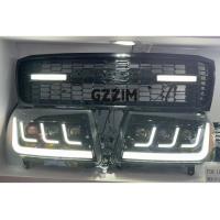 China Toyota Land Cruiser FJ100 Head Light Modified Front Light With Grille for sale